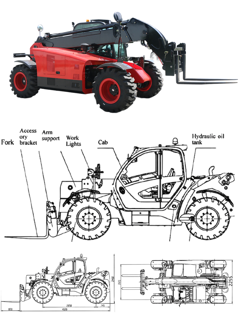 Telescopic Handler Forklift