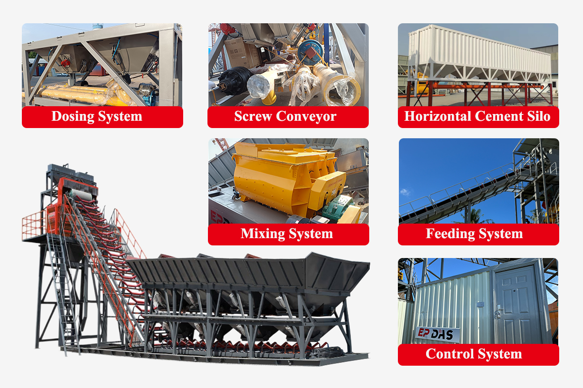 Foundation Free Concrete plant