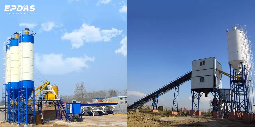 What are the Differences Between Belt and Bucket Concrete Batching Plants？
