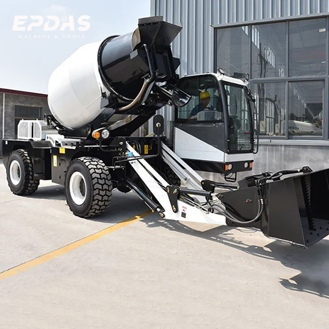 3.5m³Articulated Chassis Self-loading Concrete Mixer